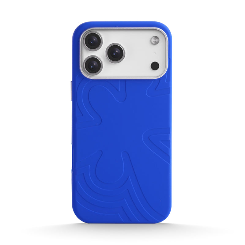 Royal Blue | iPhone MagSafe Silicone Wave Case – Magpiec