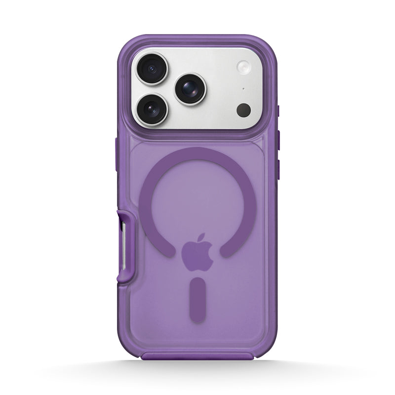 Violets | iPhone Translucent Matte MagSafe Case – Magpiec