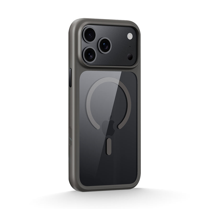 Titanium Gray | iPhone MagSafe Contrast Color Case – Magpiec