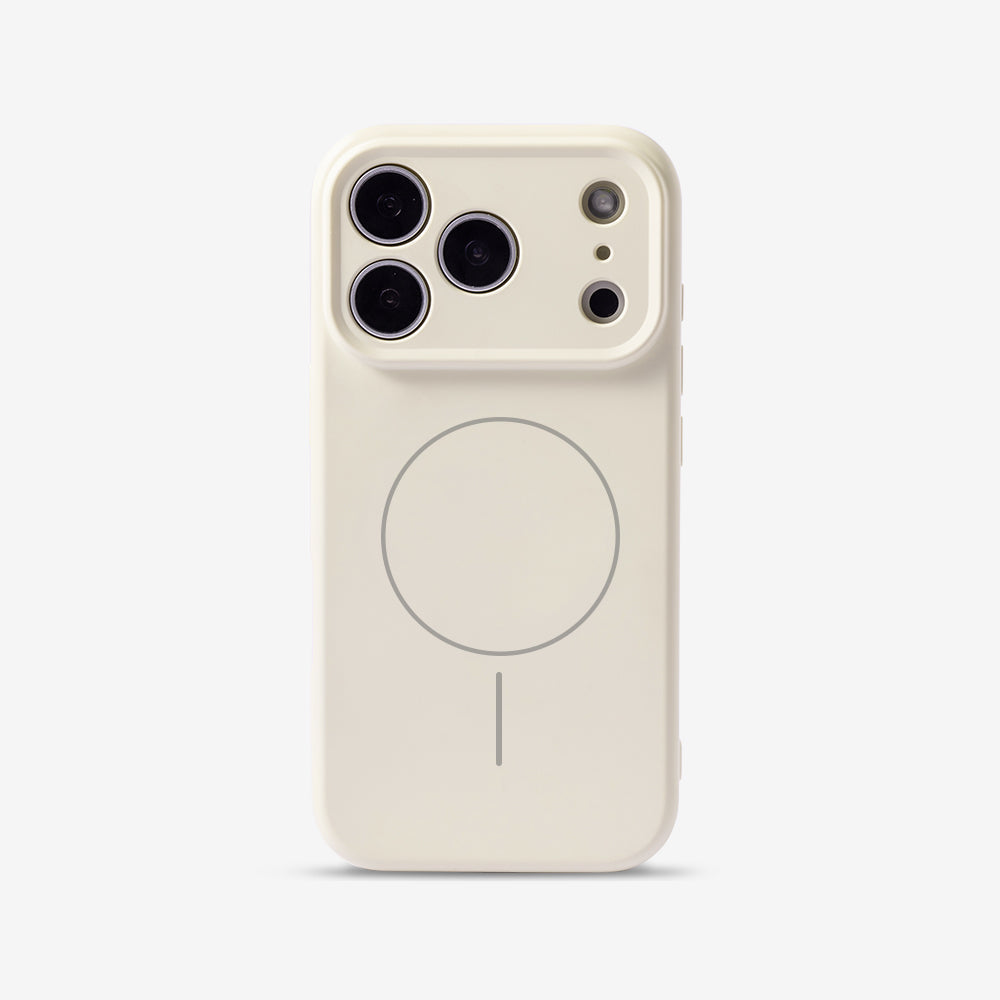 White | iPhone MagSafe 2.0 Silicone Case – Magpiec