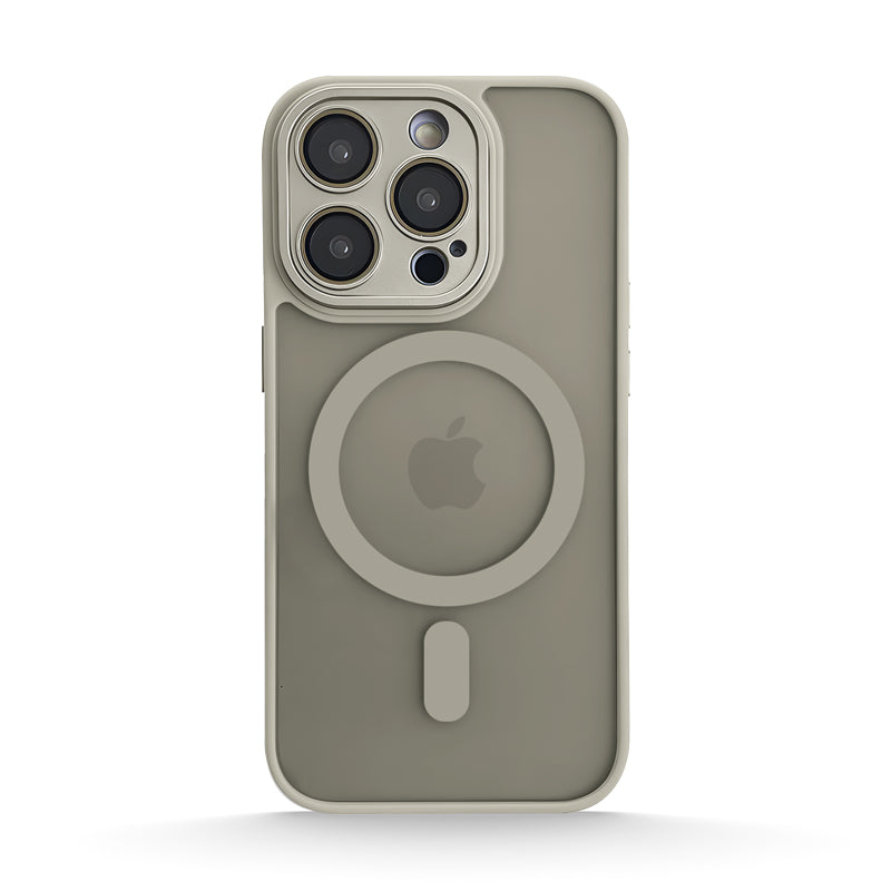 Titanium Gray | iPhone MagSafe Eagle Eye Matte Case – Magpiec