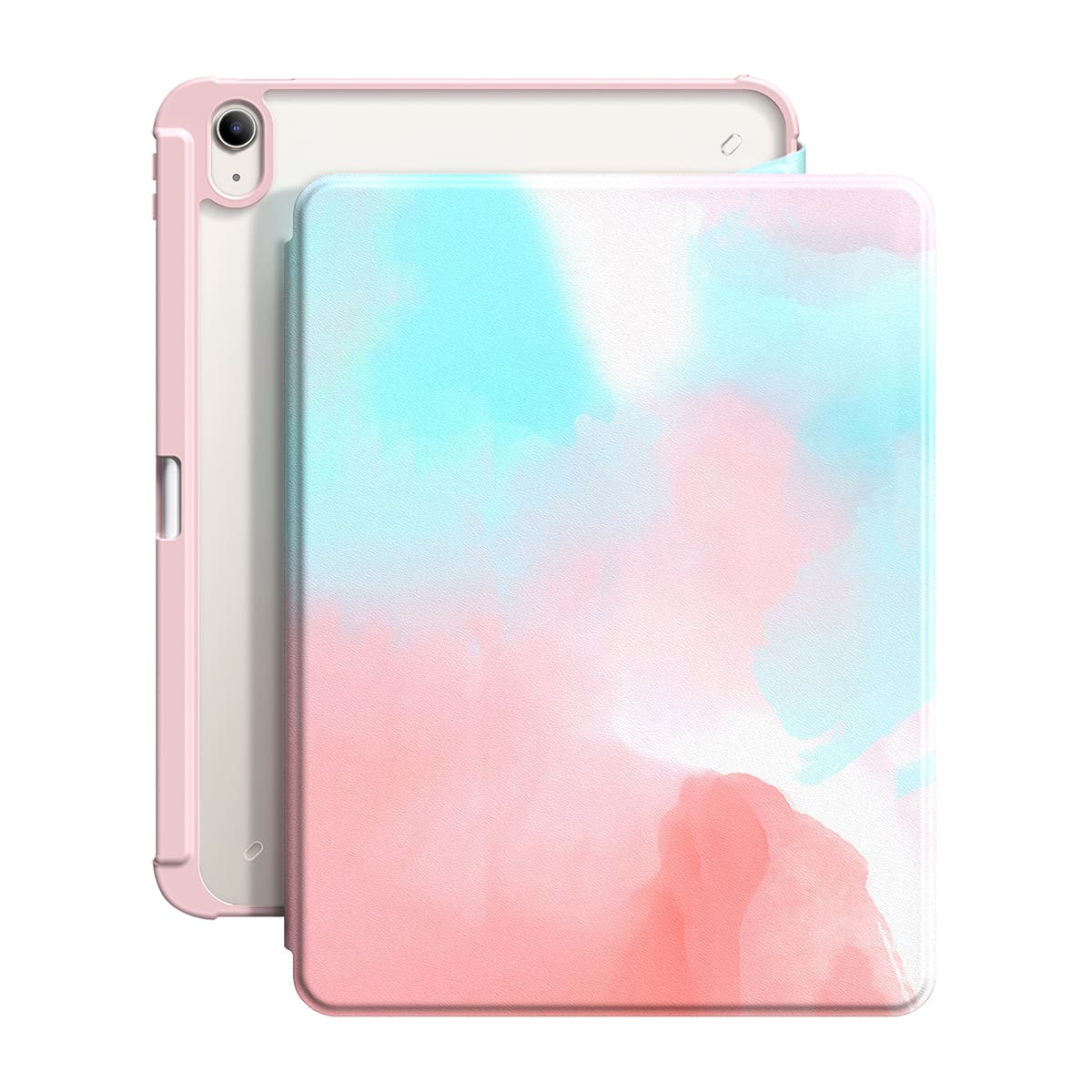 Summer Lotus Color | iPad Series Snap 360° Stand Impact Resistant Case ...