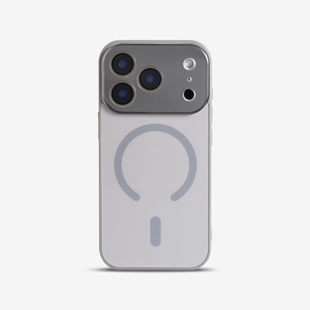 Grey | iPhone MagSafe Matte Mirror Case – Magpiec