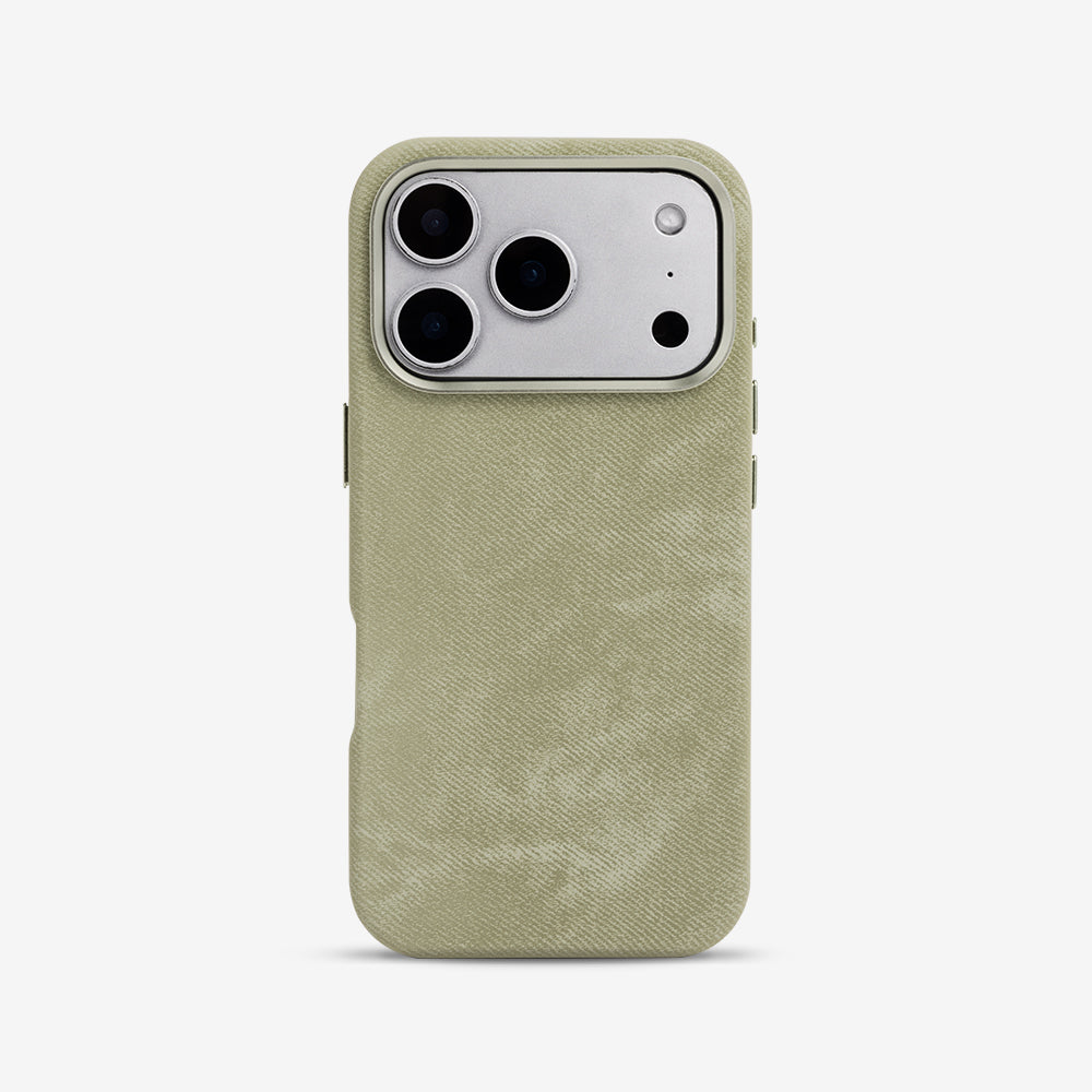 Matcha Green | iPhone MagSafe Flannel Case – Magpiec