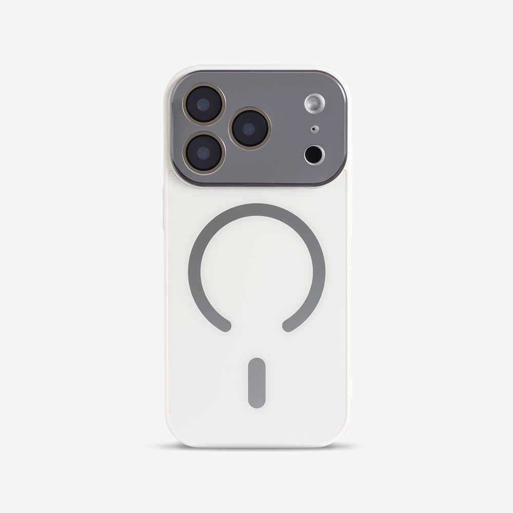 White | iPhone MagSafe Matte Mirror Case – Magpiec